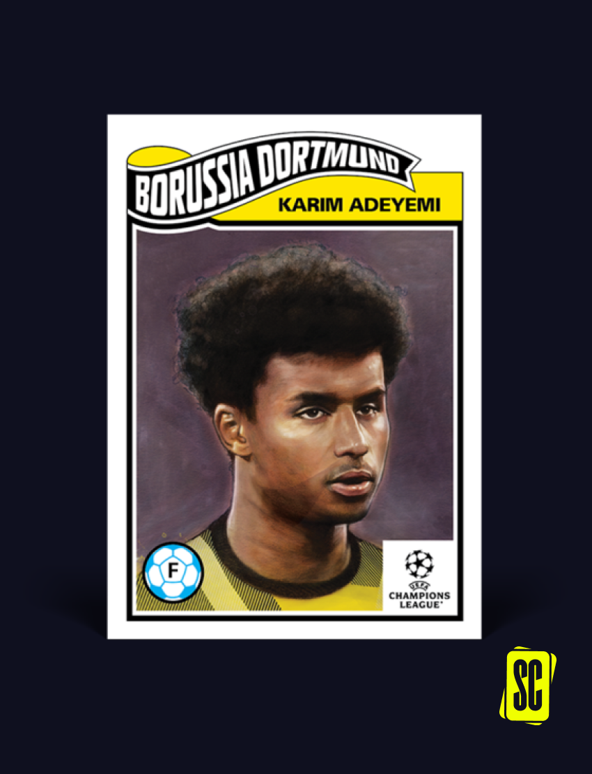 Karim Adeyemi #519 - Topps UCC Living Set Card - SportyCards