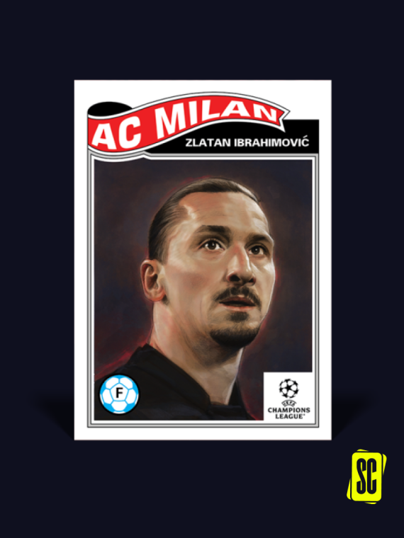 Zlatan Ibrahimović #543 - Topps UCC Living Set Card - SportyCards