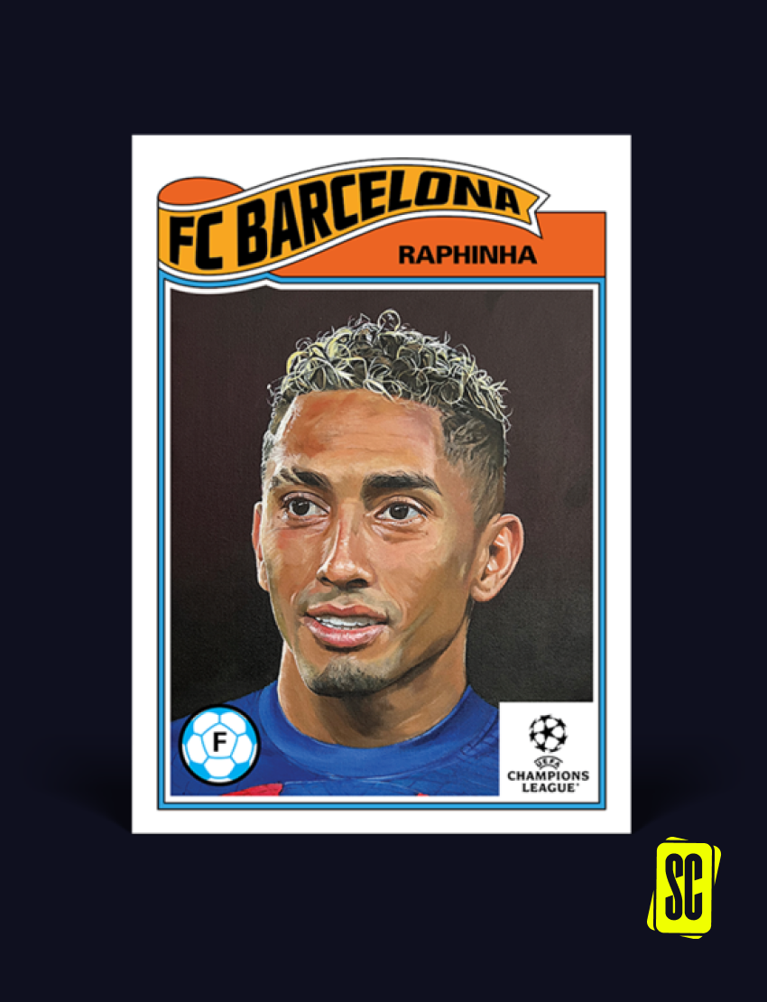 Raphinha #570 - Topps UCC Living Set Card - SportyCards