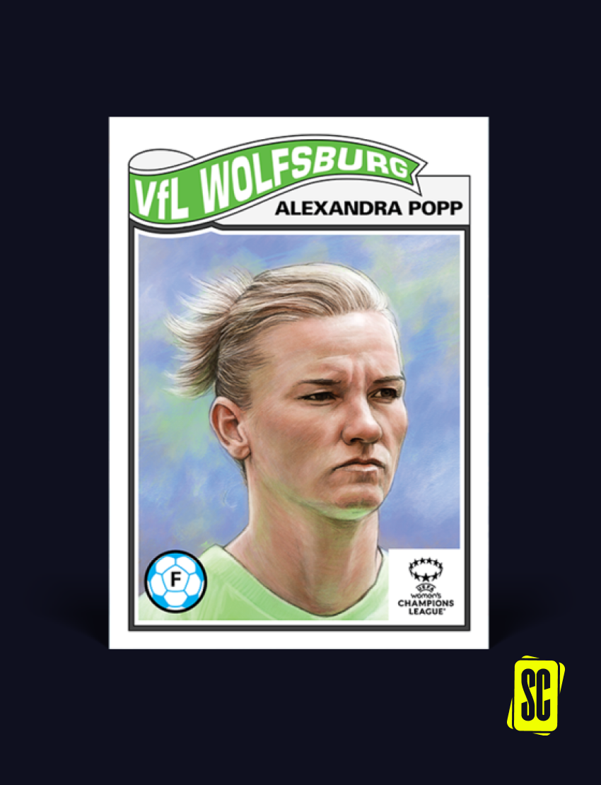 Alexandra Popp #579 - Topps UCC Living Set Card - SportyCards