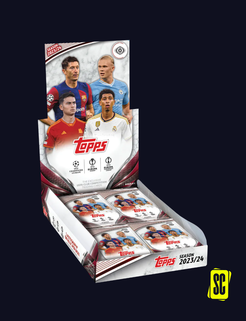 Topps Uefa Club Competition Flagship 2023/24 Hobby Box - SportyCards