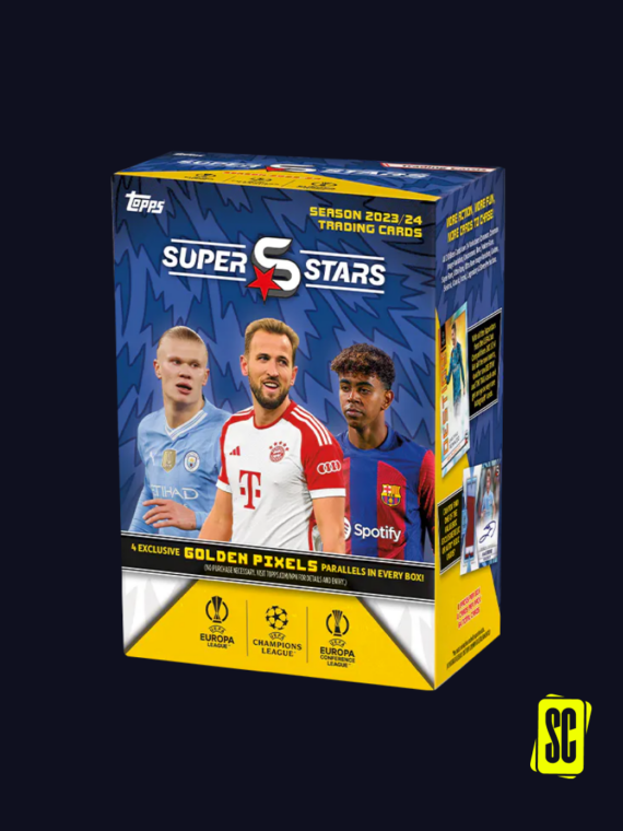 Topps Uefa Club Competition Superstars 2023/24 Value Box - SportyCards