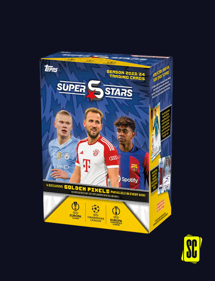 Topps Uefa Club Competition Superstars 2023/24 Value Box - SportyCards