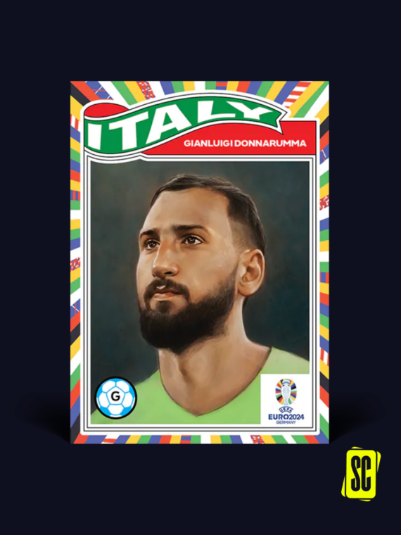 Gianluigi Donnarumma #23 - Topps Living Set UEFA EURO 2024 Card ...