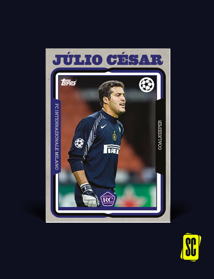 Lost Rookie - Júlio César - SportyCards