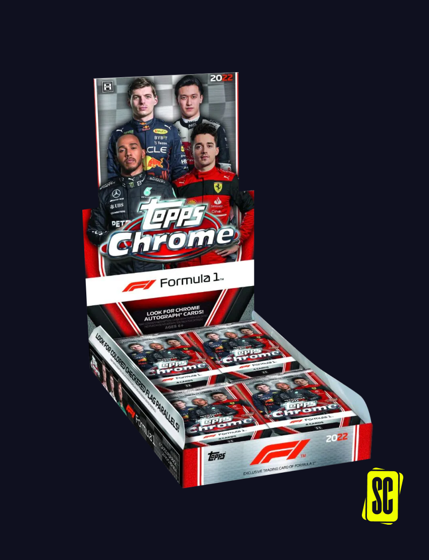 Topps Formula 1 Chrome 2022 - Hobby Box - SportyCards