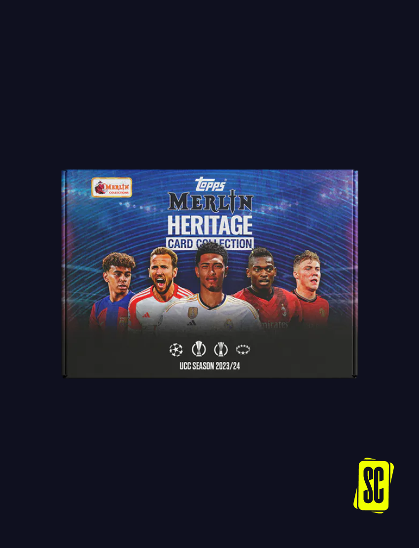 Topps Merlin Heritage UEFA Club Competitions 2023/24 - Hobby Box - SportyCards