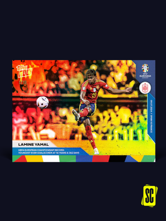 Lamine Yamal - UEFA European Championship Record: Youngest-ever goalscorer at 16 years and 362 ...