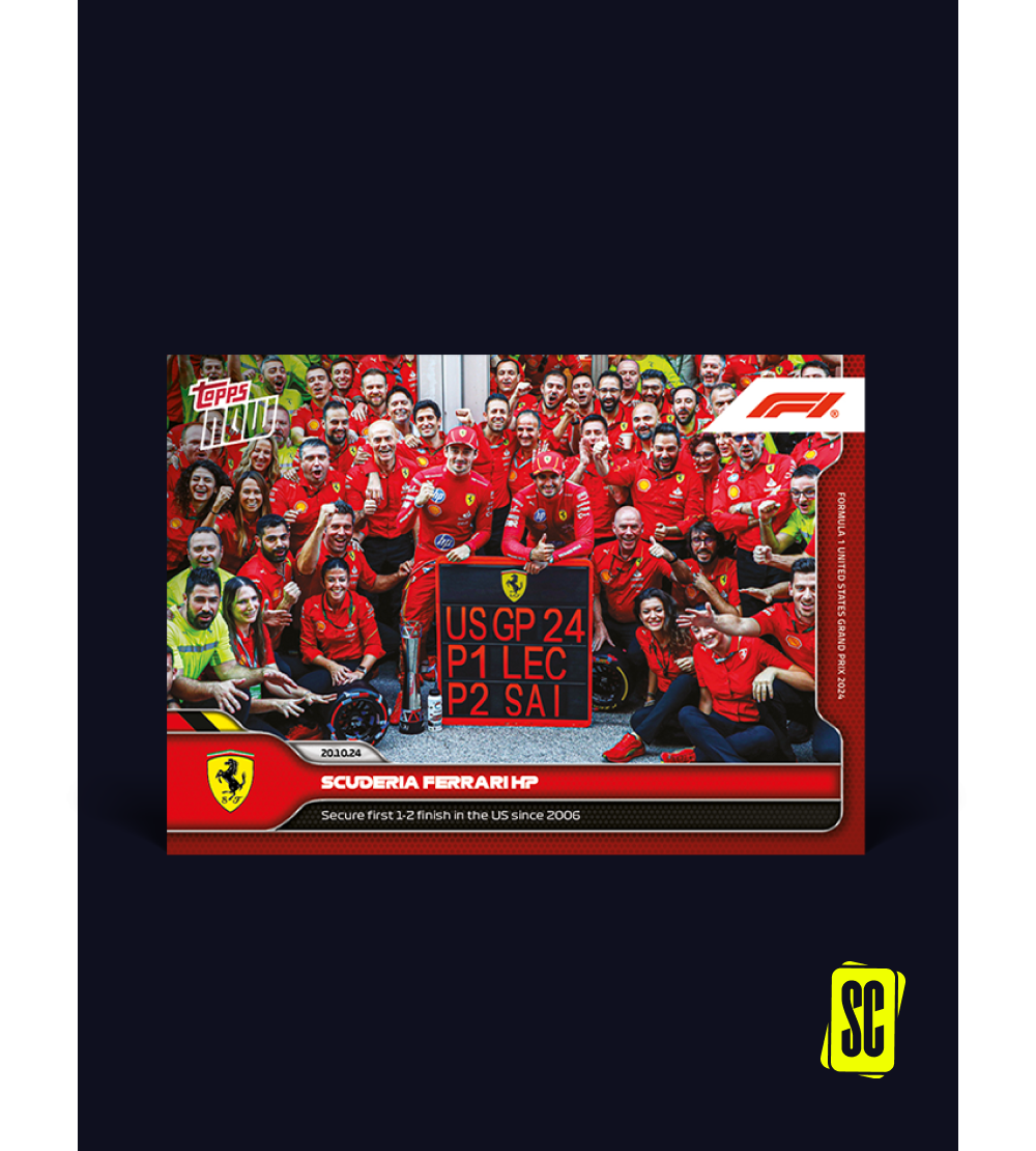 Scuderia Ferrari - Secure first 1-2 finish in the US since 2006- 2024 ...