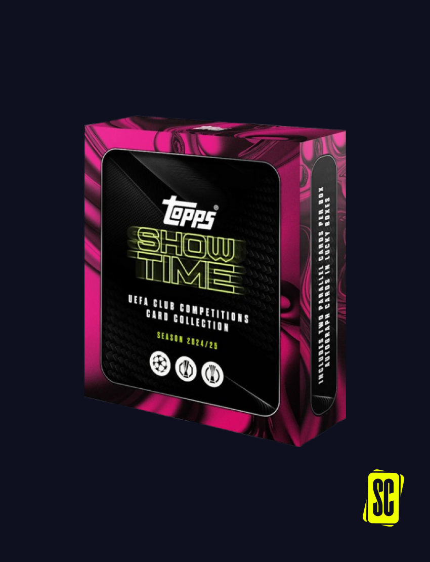 Topps Showtime UEFA Club Competitions 2024/25 - Hobby Box - SportyCards
